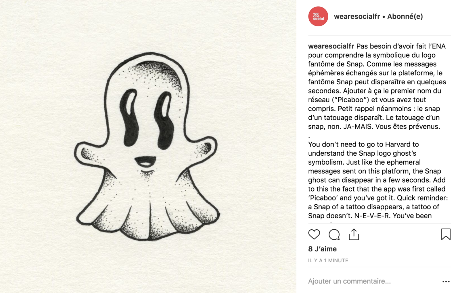 Et si les réseaux sociaux étaient des tatouages ? – La Réclame