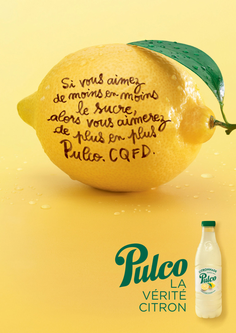 Pulco, la vérité citron rien – La Réclame