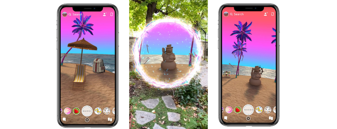 Snapchat vous plonge au cœur de la collection Gucci – La Réclame