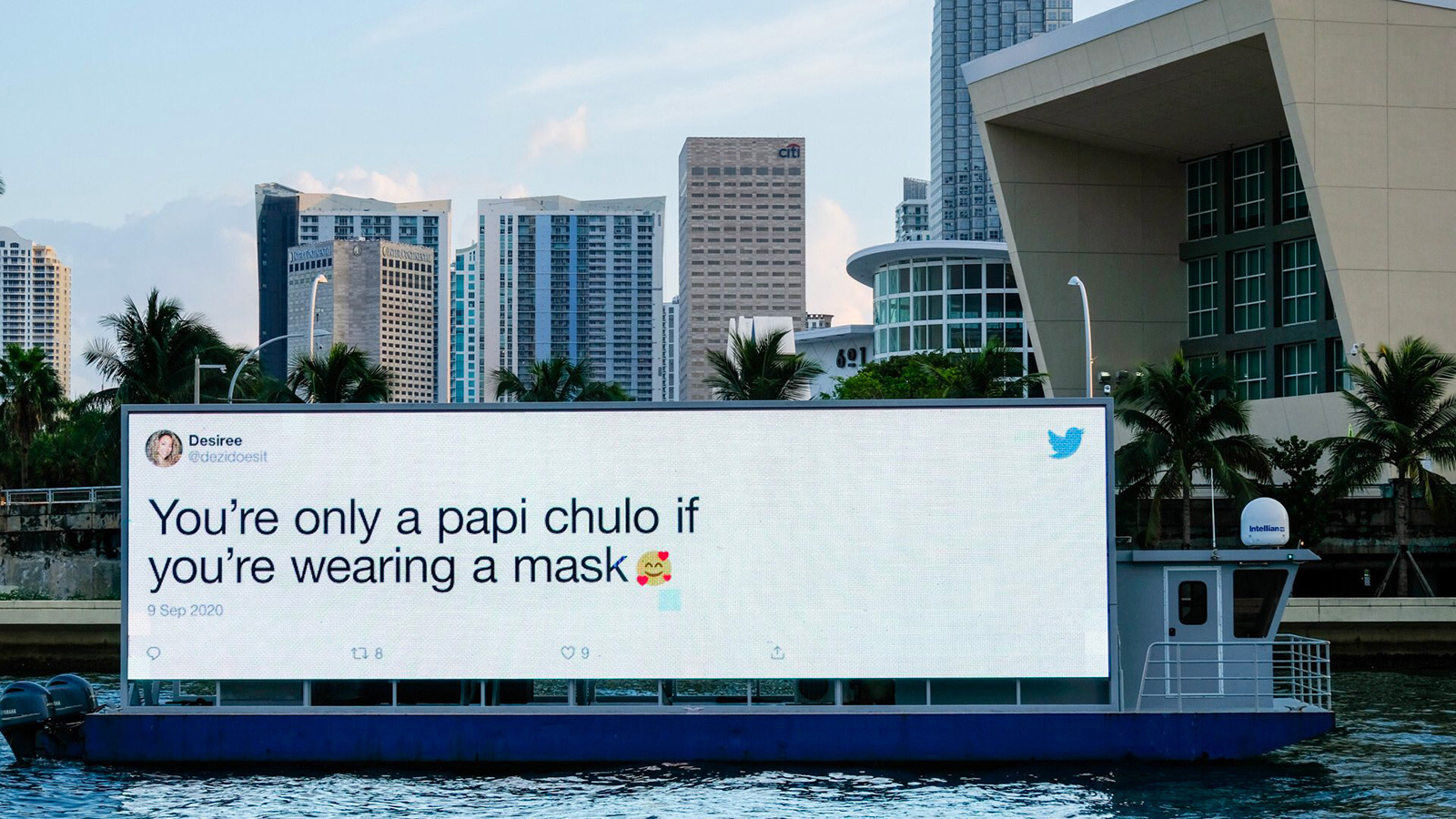 Twitter s’affiche pro masque dans plusieurs villes américaines – La Réclame
