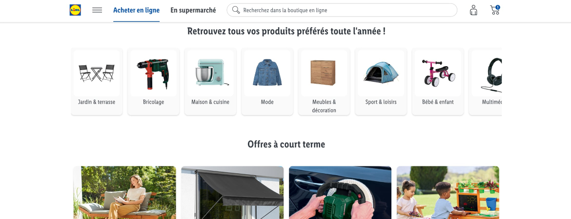 Lidl lance son e-commerce en France (MàJ avec film TV) – La Réclame