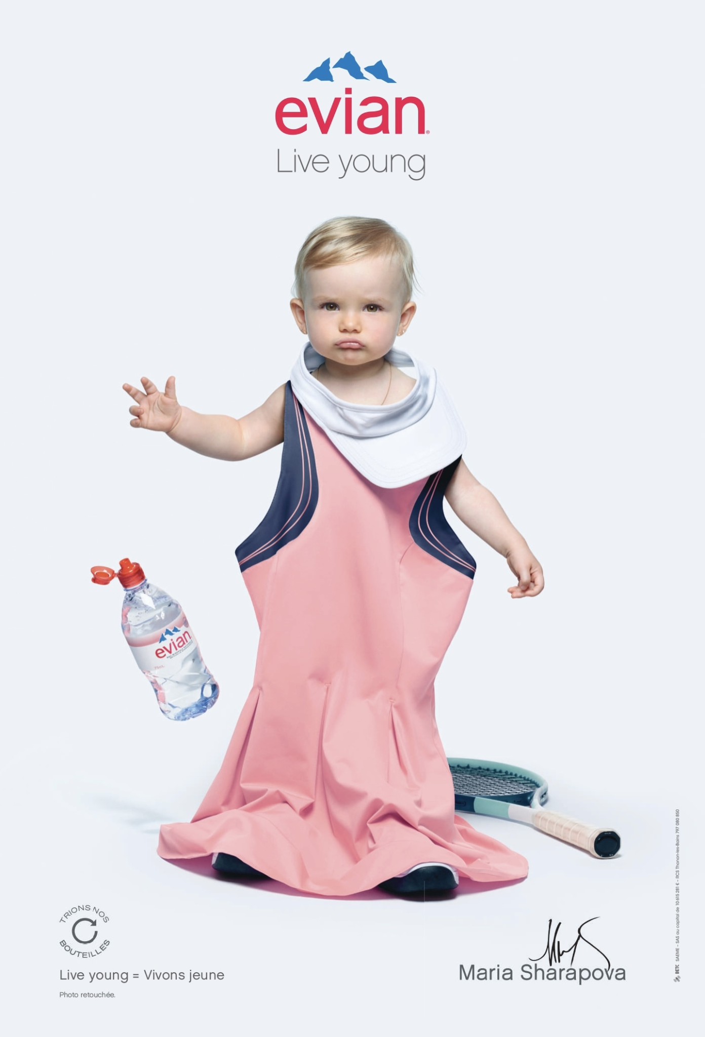 Evian recycle ses bébés pour les 10 ans de la campagne “Baby & Me” – La ...