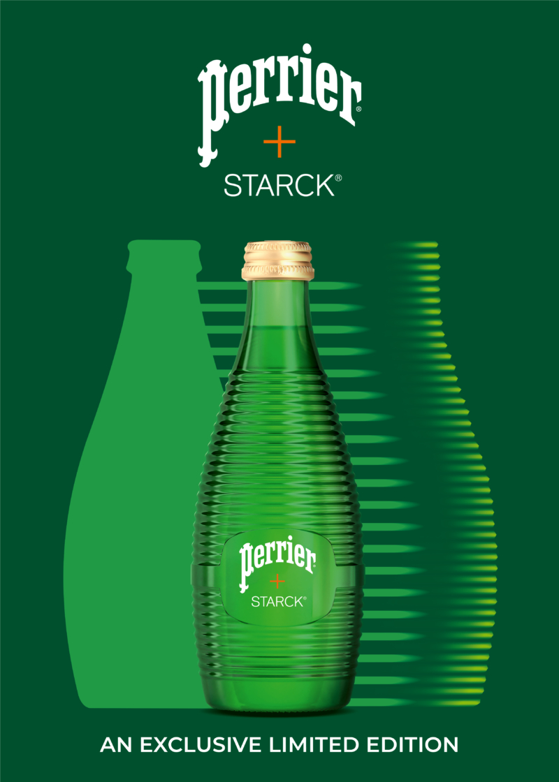 Perrier fait appel à Philippe Starck pour une nouvelle bouteille en ...