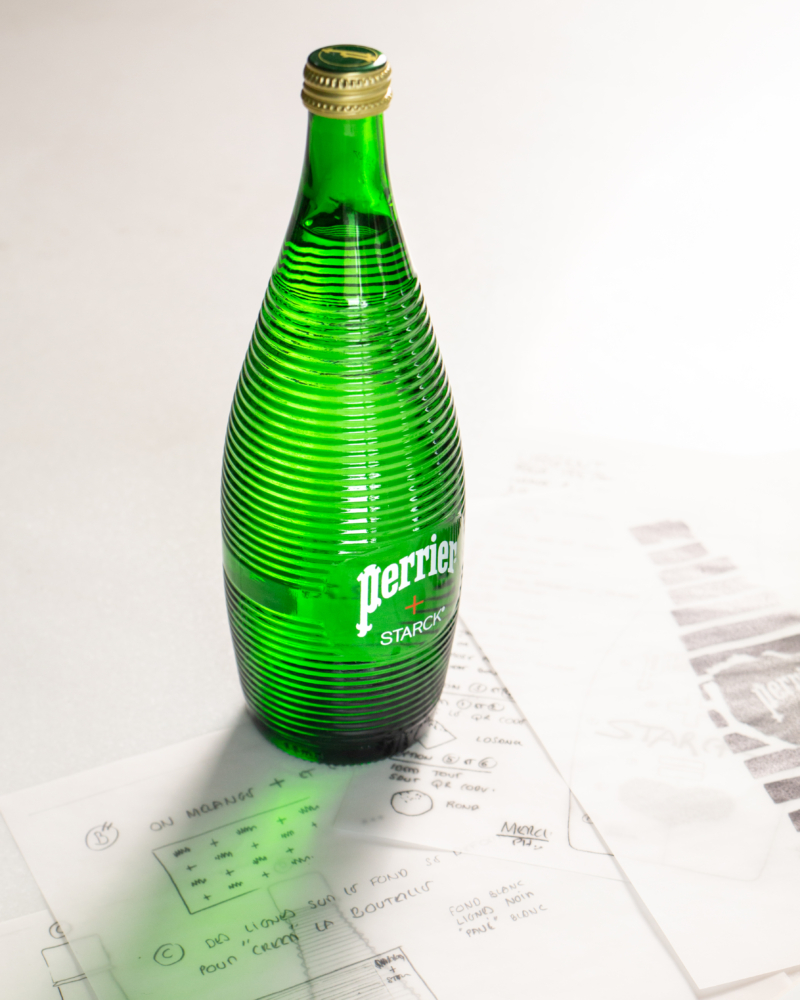 Perrier fait appel à Philippe Starck pour une nouvelle bouteille en ...