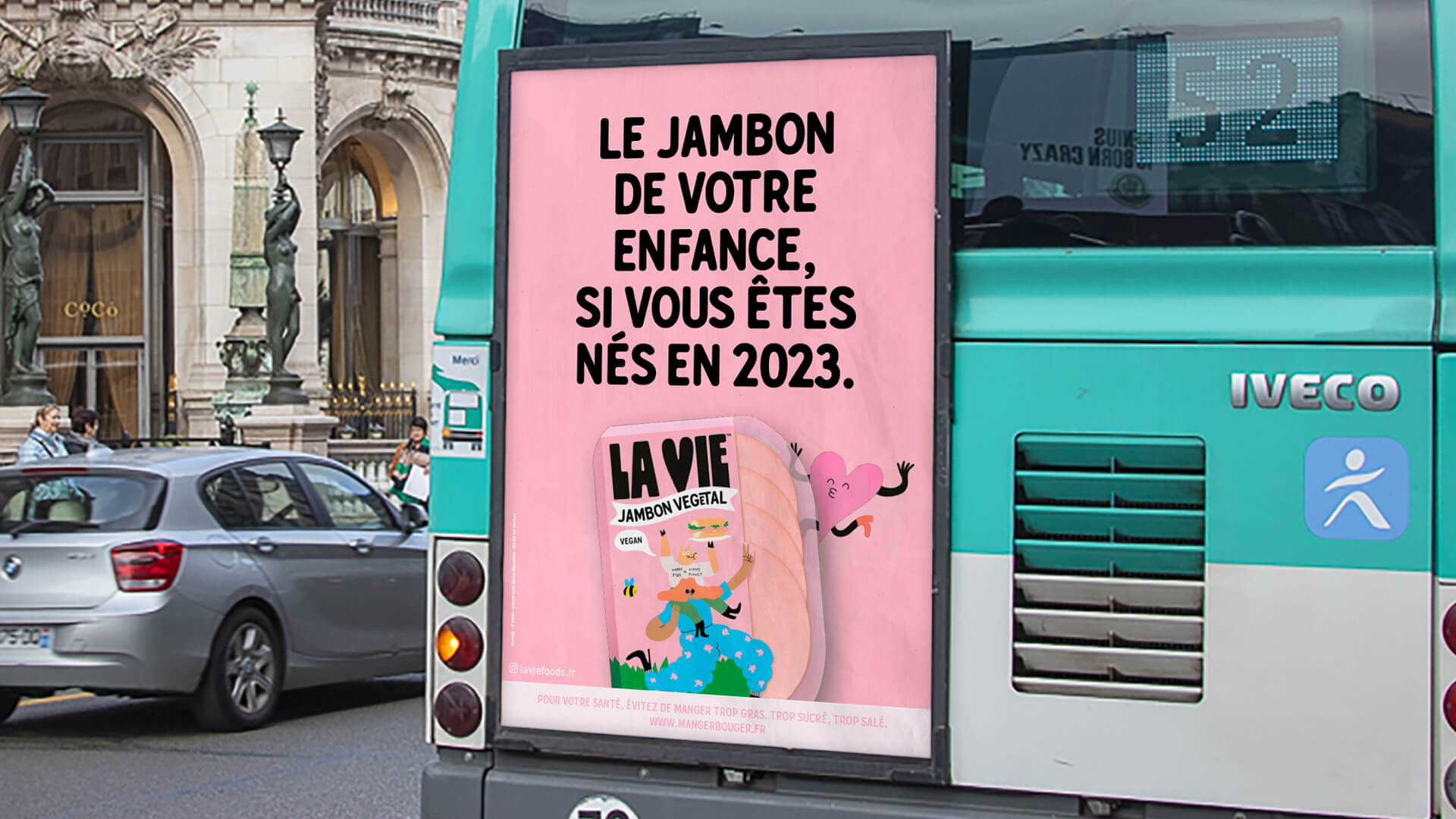 La Vie lance son jambon végétal avec une nouvelle campagne décalée ...