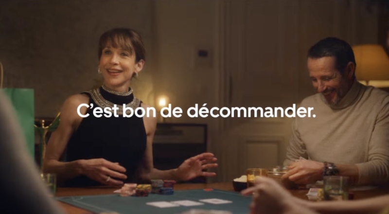 Musique de la pub Uber Eats 2024 avec Sophie Marceau, SCH et Léna ...