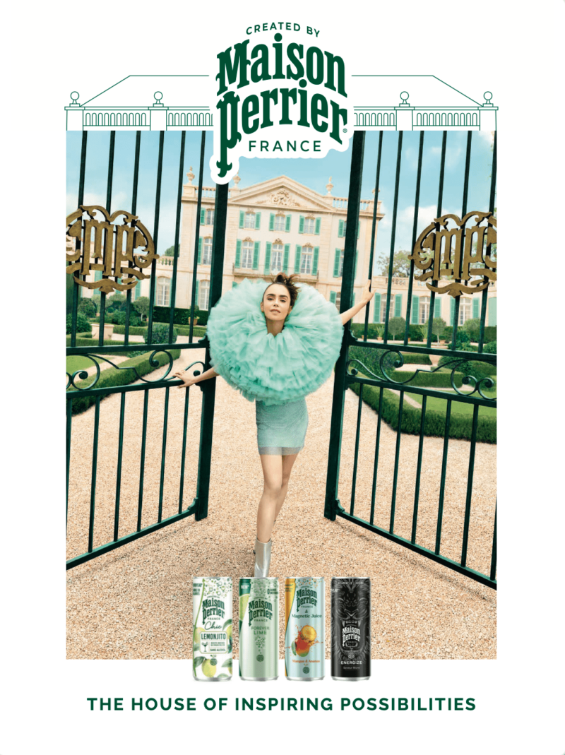 Emily in Paris revient pour une nouvelle saison avec Maison Perrier et ...