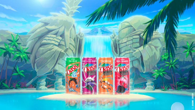 Naruto s’hydrate chez Oasis : la collaboration qui parle aux jeunes ...