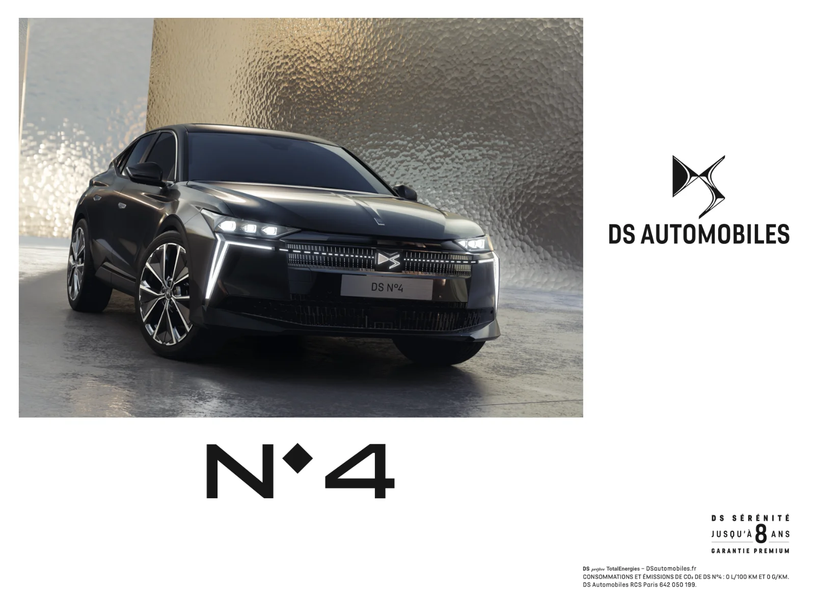 La tour Eiffel éclaire la nouvelle DS N°4 – La Réclame