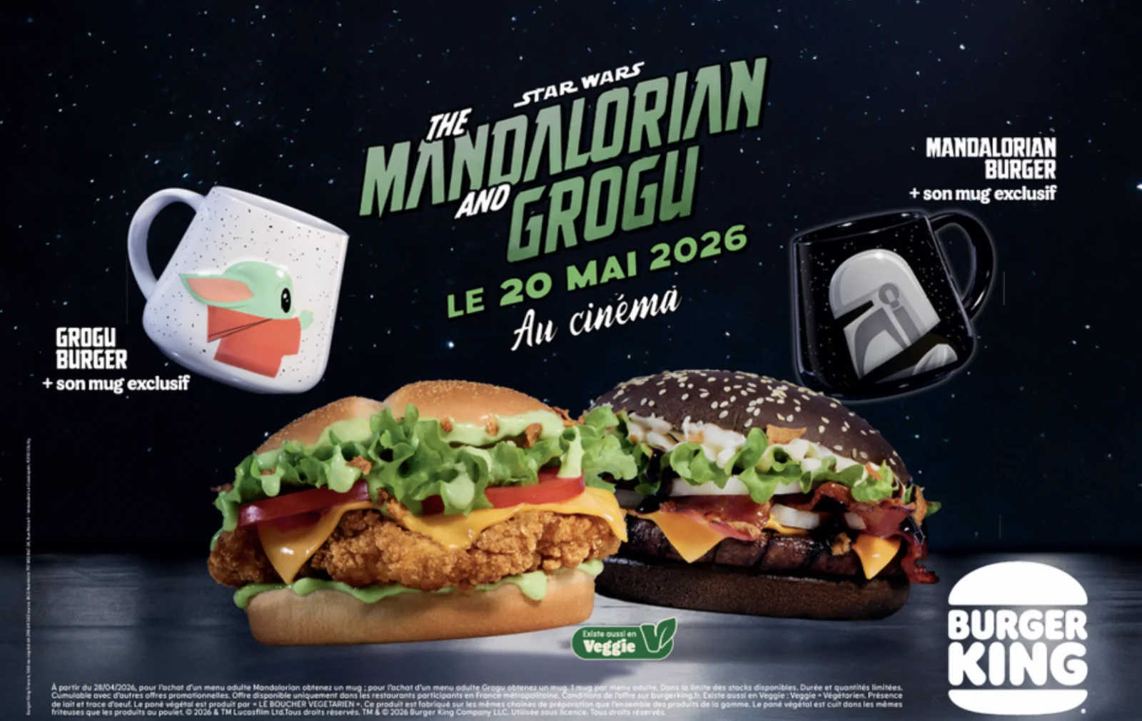 Burger King s’allie à Star Wars pour la sortie de The Mandalorian and ...